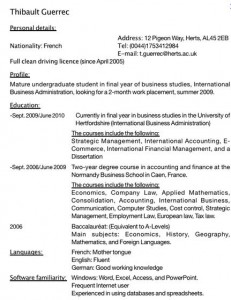 5 conseils pour rediger un cv en anglais